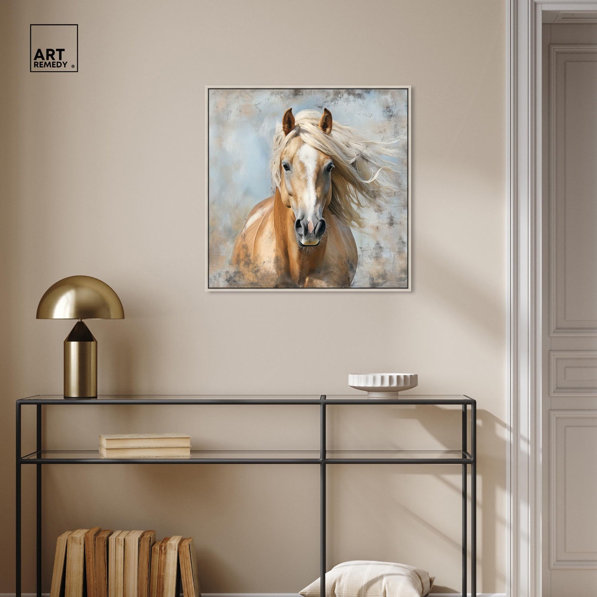 Art Remedy Rustic Rider Canvas Horse Wall Art by Art Remedy | Wayfair